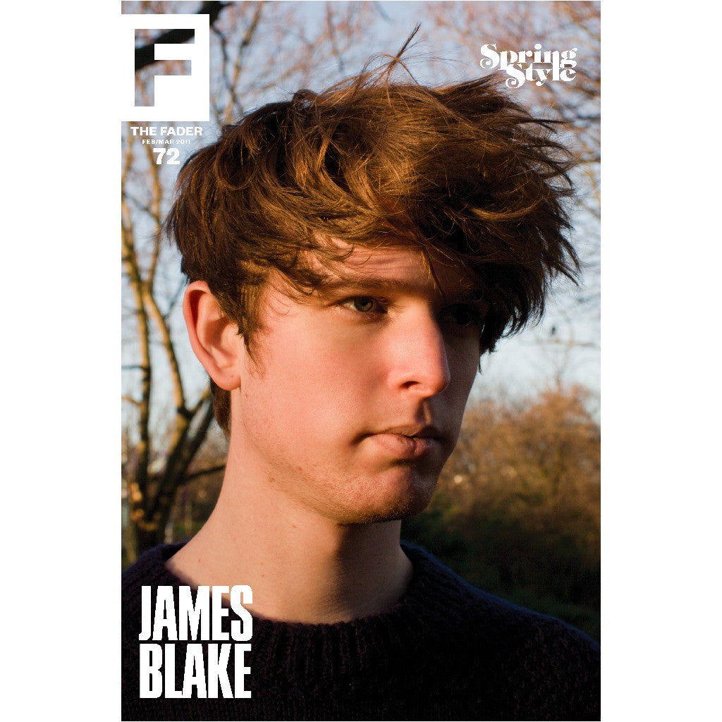 James Blake / The FADER Issue 72 Cover 20" x 30" Poster